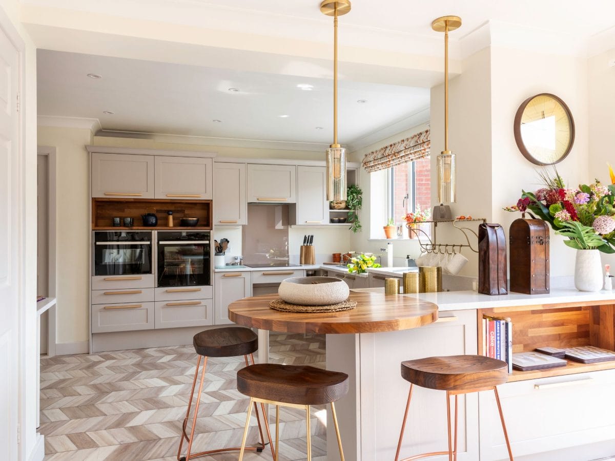 Stylish, accessible open-plan kitchen and dining area - Classic Interiors