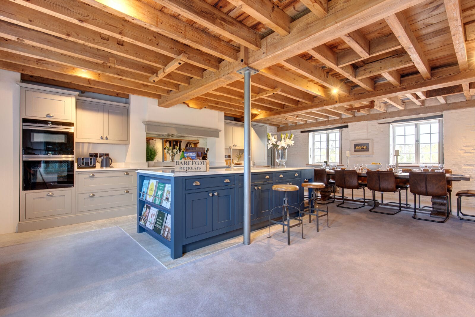 The Watermill - In Frame Painted Shaker Kitchen - Classic Interiors