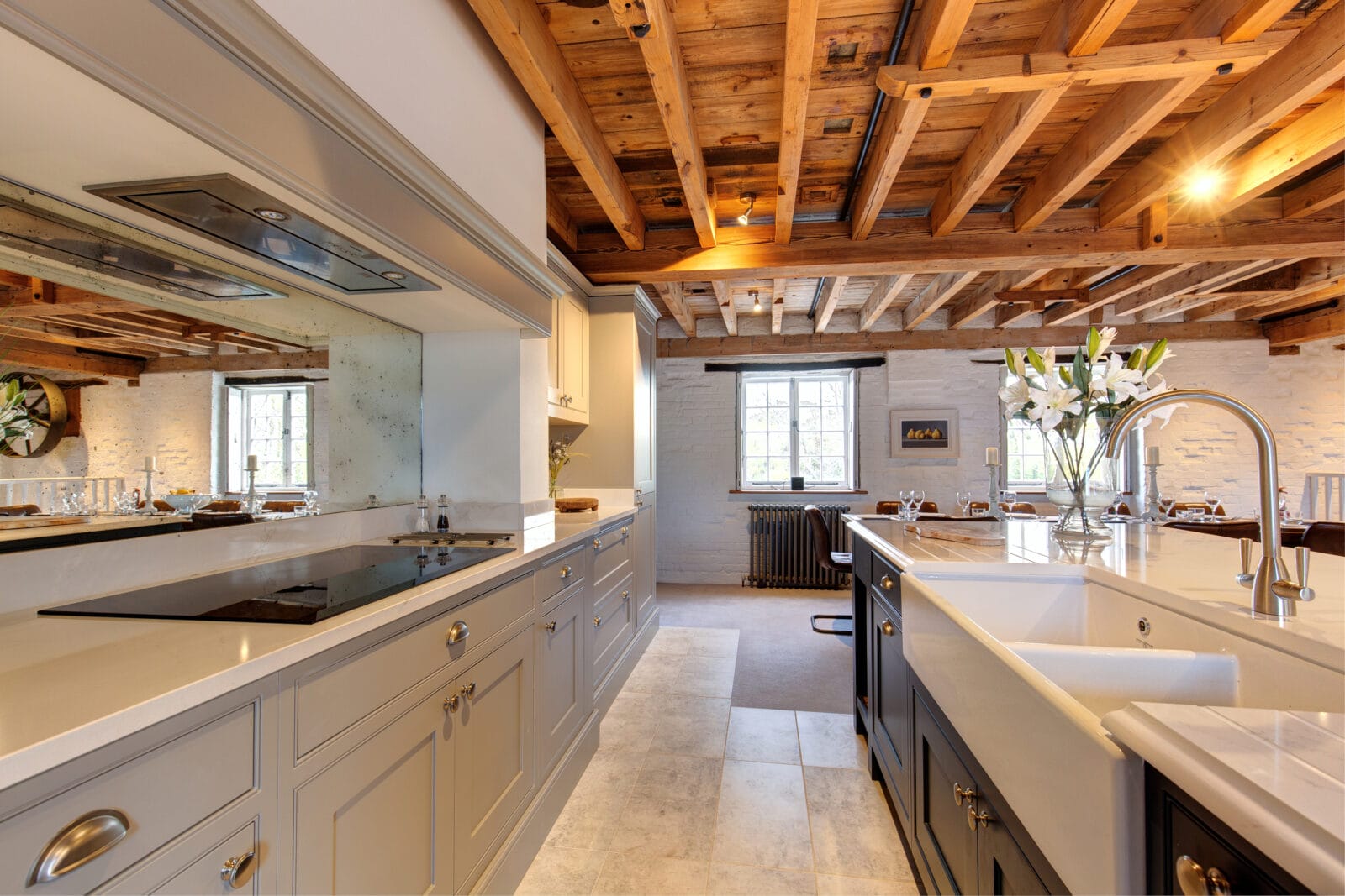 The Watermill - In Frame Painted Shaker Kitchen - Classic Interiors