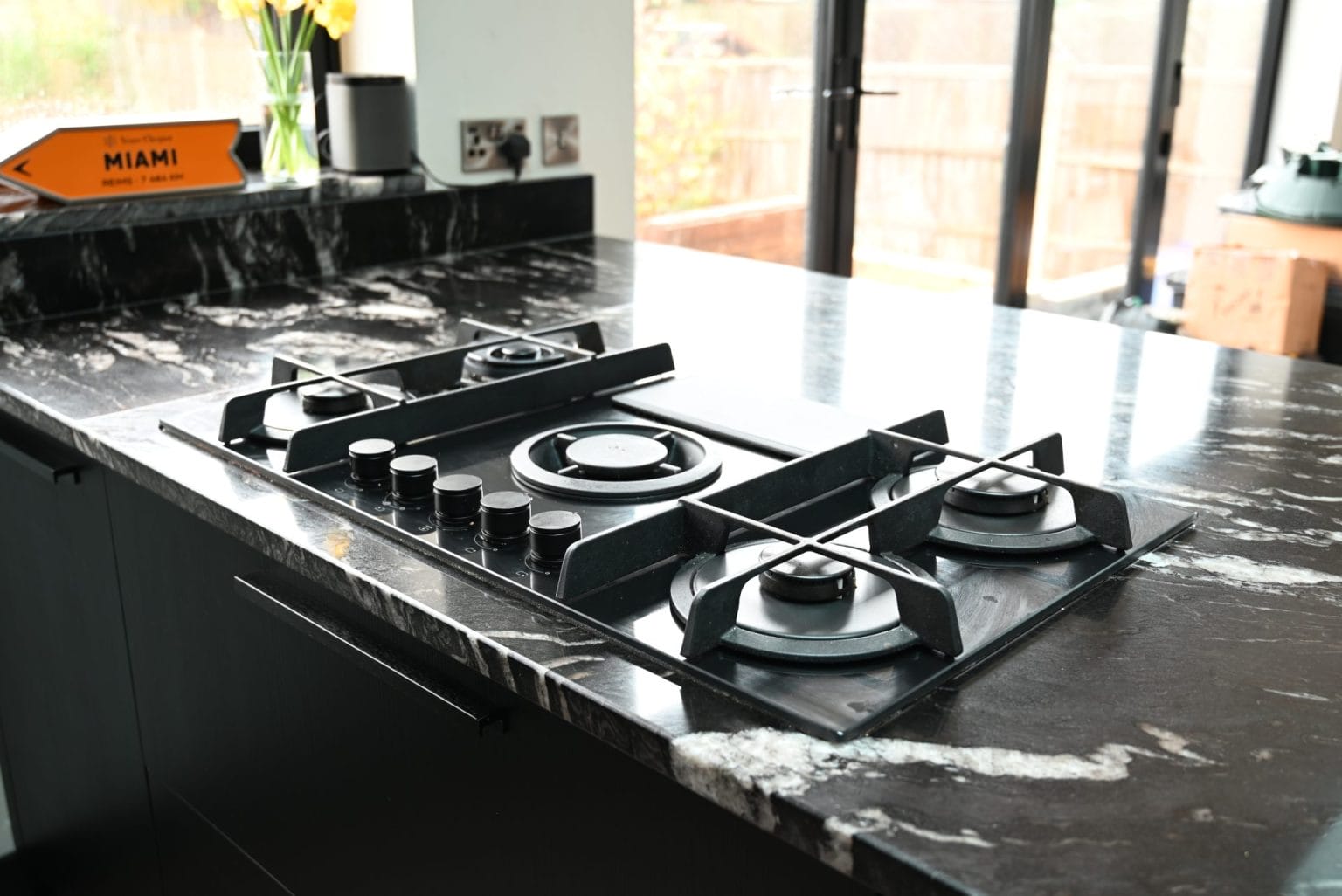 Dark & Dramatic Luxury German Kitchen - Classic Interiors